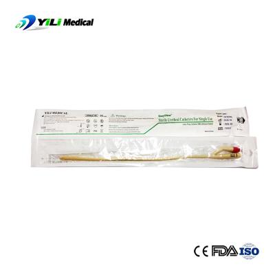 Cina Catetere Lattice Foley Urinario monouso Rivestito in Silicone Fr12-Fr26 Per Adulti in vendita