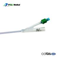 China Medical Grade Silicone Foley Catheter EO Sterile Fr6 Fr30 40cm for sale