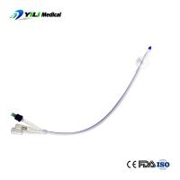 China Medical Grade Silicone Foley Catheter EO Sterile Fr6 Fr30 40cm for sale