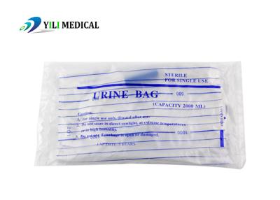 China Anti Reflux Disposable Urinary Leg Bag Multipurpose Odorless for sale