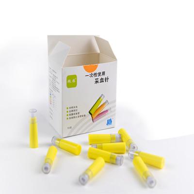 Cina Diabetic Insulin Pen Needle Disposable Soft Touch Auto Retractable in vendita