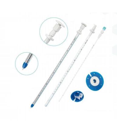 Cina PVC/TPU Thoracic Chest Drainage Catheter With Trocar Without Trocar in vendita