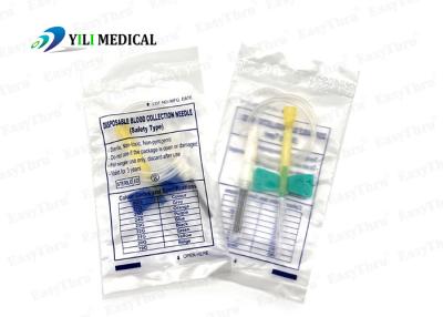 Cina Disposable Safety Blood Collection Needle 21G 23G for Vacuum Blood Collection and Medical in vendita