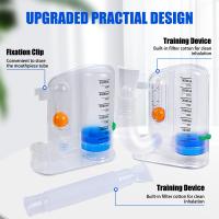 China Volumetric Incentive Spirometer 3000ml 5000ml Lung Exercise Breathing Trainer for sale