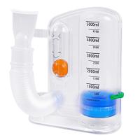 China Volumetric Incentive Spirometer 3000ml 5000ml Lung Exercise Breathing Trainer for sale