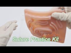 Ultralarge Abdominal Cavity Silicone Simulation Pad Laparoscopic Suture Practice Training Model Pad