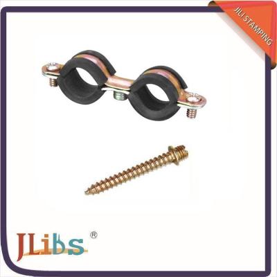 China Adjustable Magnetic Metal Pipe Clips Cast Iron Pipe Clamps Environment Friendly for sale