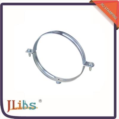 China Machine Welding Industrial Pipe Clamps Galvanized High Performance With M7 Nut for sale