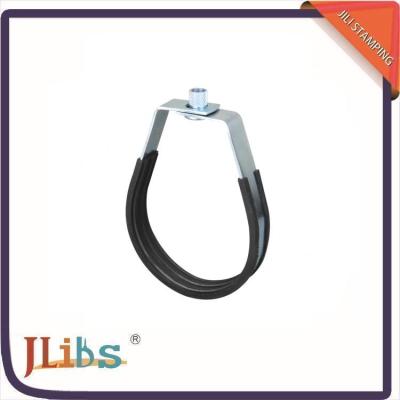 China Steel Springier Hanging Pipe Clamps Stand Off Pipe Clips Swivel Loop Shape for sale
