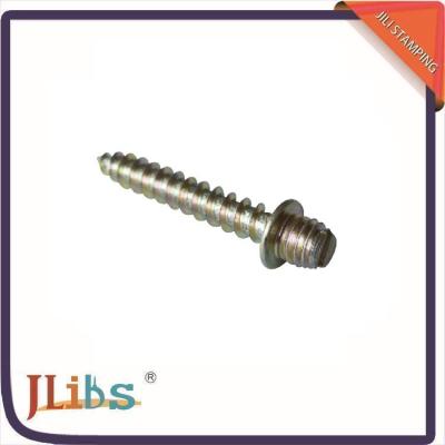 China Professional M6 Double Wood Thread Screw Fix With Scaffolding Pipe Clamp for sale