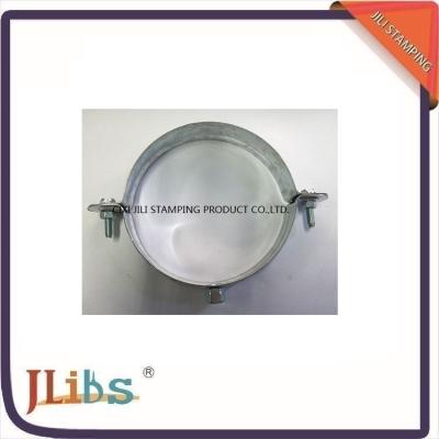 China Galvanized Pipe Clamps M7 / M8 Lighter Pipe Clamps Without Coating for sale