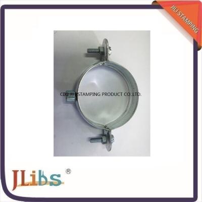 China Galvanized Stee M7 / M8 Pipe Clamp Fittings , Thinckness 0.7-1.2mm for sale