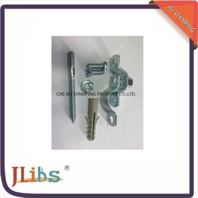 China Customized Galvanized Steel Industrial Pipe Clamps With Plastic Anchor for sale