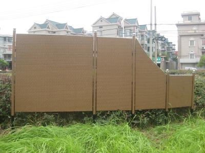 China Outdoor Rattan Furniture , Garden / Beach KD Wicker Screen Fence for sale