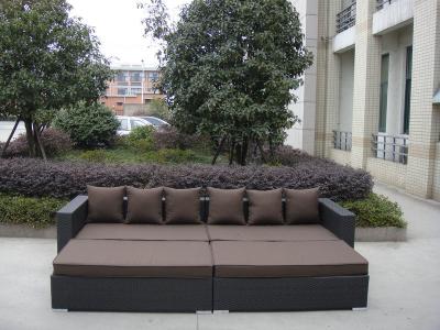 China 5pcs pool sofa set for sale