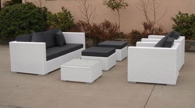 China 6pcs cheap garden rattan sofa for sale