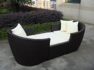 Cina insiemi del sofà del rattan di svago 3pcs in vendita