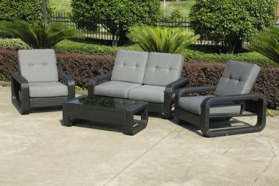 China KD rattan sofa set for sale