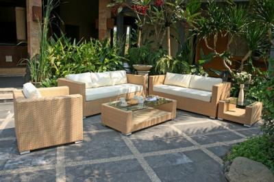 Cina sofà del rattan del PE del giardino 5pcs in vendita