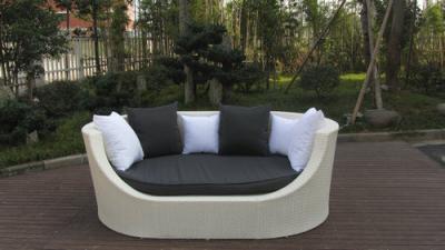 Cina sofà dell'amante del rattan del PE 1pc in vendita
