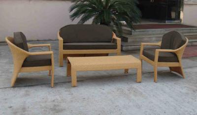 Cina nuova mobilia del rattan del PE di progettazione 4pcs in vendita