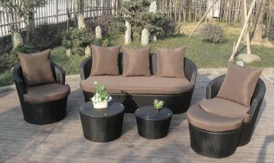 China wicker patio sofa set for sale