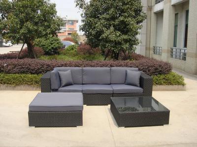 Cina insieme del sofà del rattan del giardino in vendita