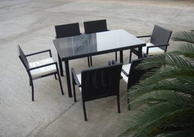China 7pcs rattan furniture set for sale