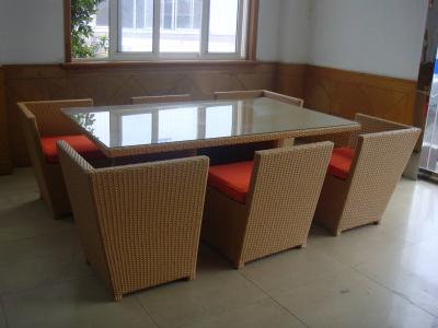 China 7pcs rattan sofa set for sale