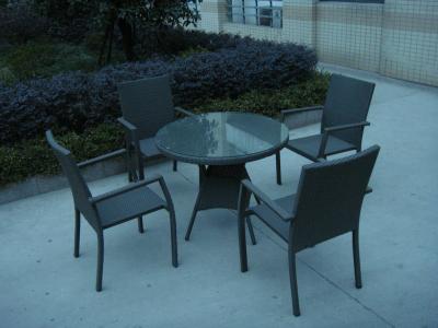 China 5pcs=4pcs chair+1pcs table for sale