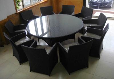 China 11pcs rattan sofa set for sale