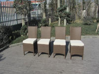 China 5pcs KD rattan dining set for sale