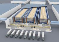 China Industry Smart Lifting Automated Storage Rack Warehouse Systems With Control System for sale