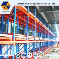 China Customized Push Back Pallet Racking Warehouse Storage Racks Heavy Duty for sale
