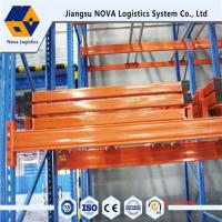 China Customized Push Back Pallet Racking Warehouse Storage Racks Heavy Duty for sale