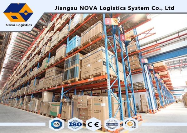 Corrosion Protection Industrial Pallet Warehouse Racking Powder Coating Surface Treatment
