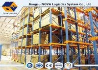 China Durable Steel Double Deep Pallet Racking , Drive Through Pallet Racking  for sale