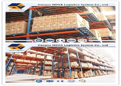 China Corrosion Protection Pallet Warehouse Racking With Free Post Base Plate for sale