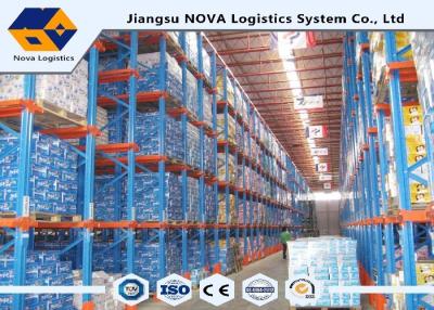 Cina Azionamento d'acciaio industriale di stoccaggio in pallet che tormenta Q235B per industria alimentare in vendita