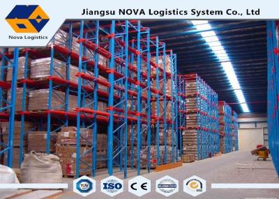 China De op zwaar werk berekende Aandrijving van de Poederdeklaag in Pallet het Rekken Systeem voor Logistiekcentra Te koop