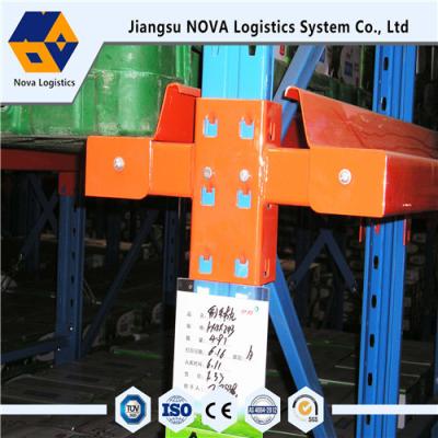 China Warehouse Storage Forklift Drive In Pallet Racking Freezer Use Q345 Steel Cold for sale