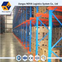 China Heavy Load Drive In Racking , Galvanised Pallet Racking Storage Drive Through Racks for sale