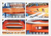 China Last Out Conventional Push Back Pallet Racking With Araldite Static Powder Coating for sale