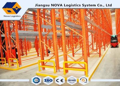 China 3000kg VNA Pallet Racking Surface Finishing With Araldite Static Powder Coating for sale