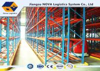 China SS400 Conventional Galvanized VNA Pallet Racking For Textile Industry for sale