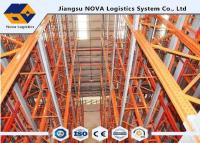 China 4500kgs Max Narrow Storage Rack High Density Storage , Selective Pallet Racking System for sale