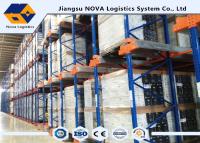 China Remote Controlled Shuttle Pallet Racking Increased Storage Capacity For Beverage Storage for sale