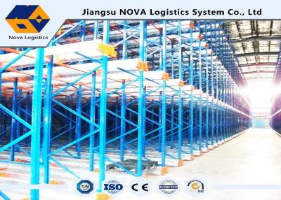 Cina Il pallet d'acciaio Q235 tormenta il controllo d'ottimizzazione della rete dello spazio di racking radiofonico della navetta in vendita