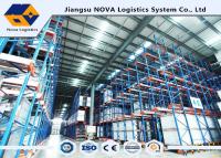 China Heavy Load Radio Shuttle Racking , Pallet Shuttle Racking Battery Powered for sale