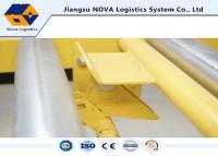 China Pre Galvanized Forklift Working Gravity Flow Racking , Heavy Duty Gravity Shelving for sale